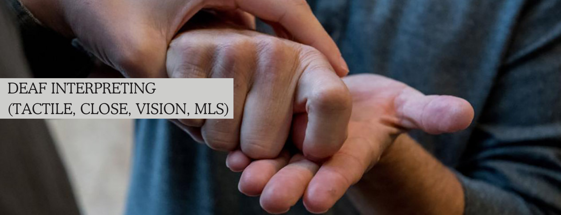 DEAF Interpreting Request – AGAPE Interpreting Services