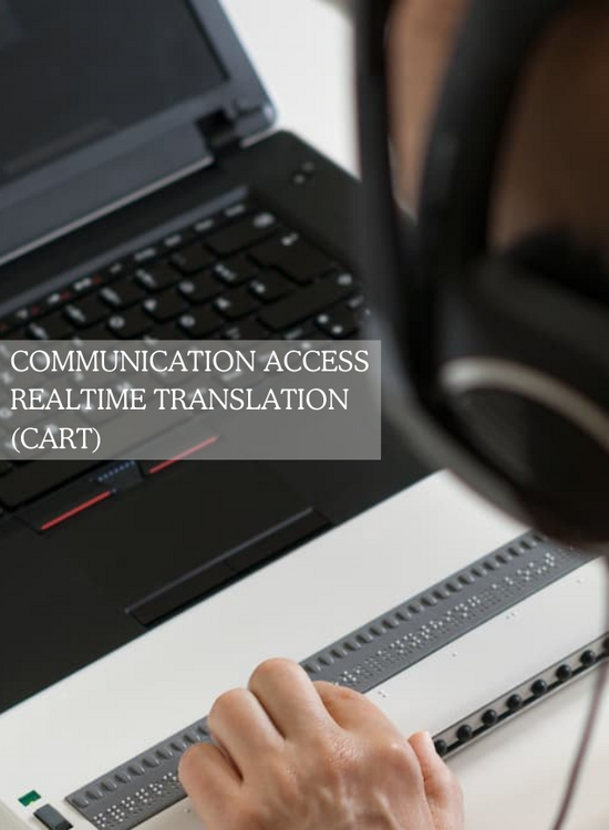 Communication Access Realtime Translation (CART) – AGAPE Interpreting ...